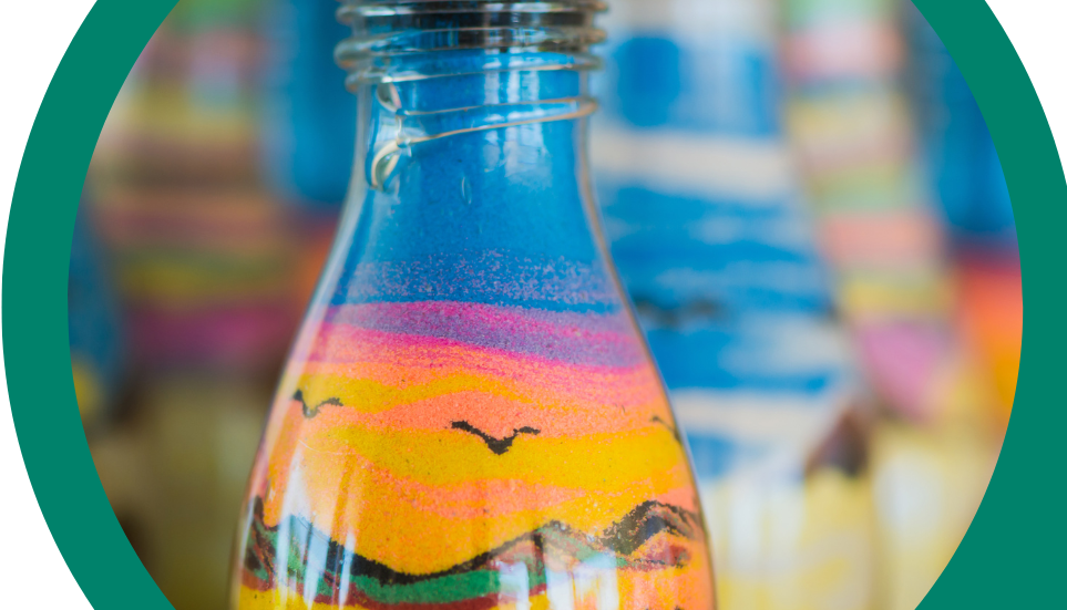 Parent and Child Activity Create your Own Sand Art - PMCH